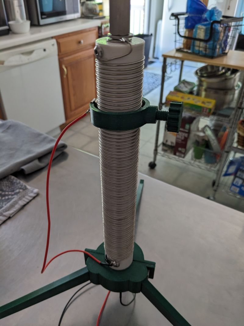 Portable Vertical Antenna Loading Coil Base 46uH by Nikdfish | Download ...