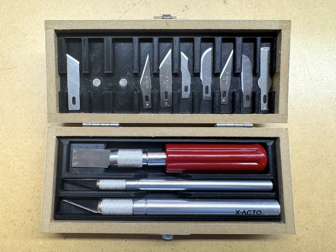 X-Acto Kit Box Inserts by bowtie6 | Download free STL model ...