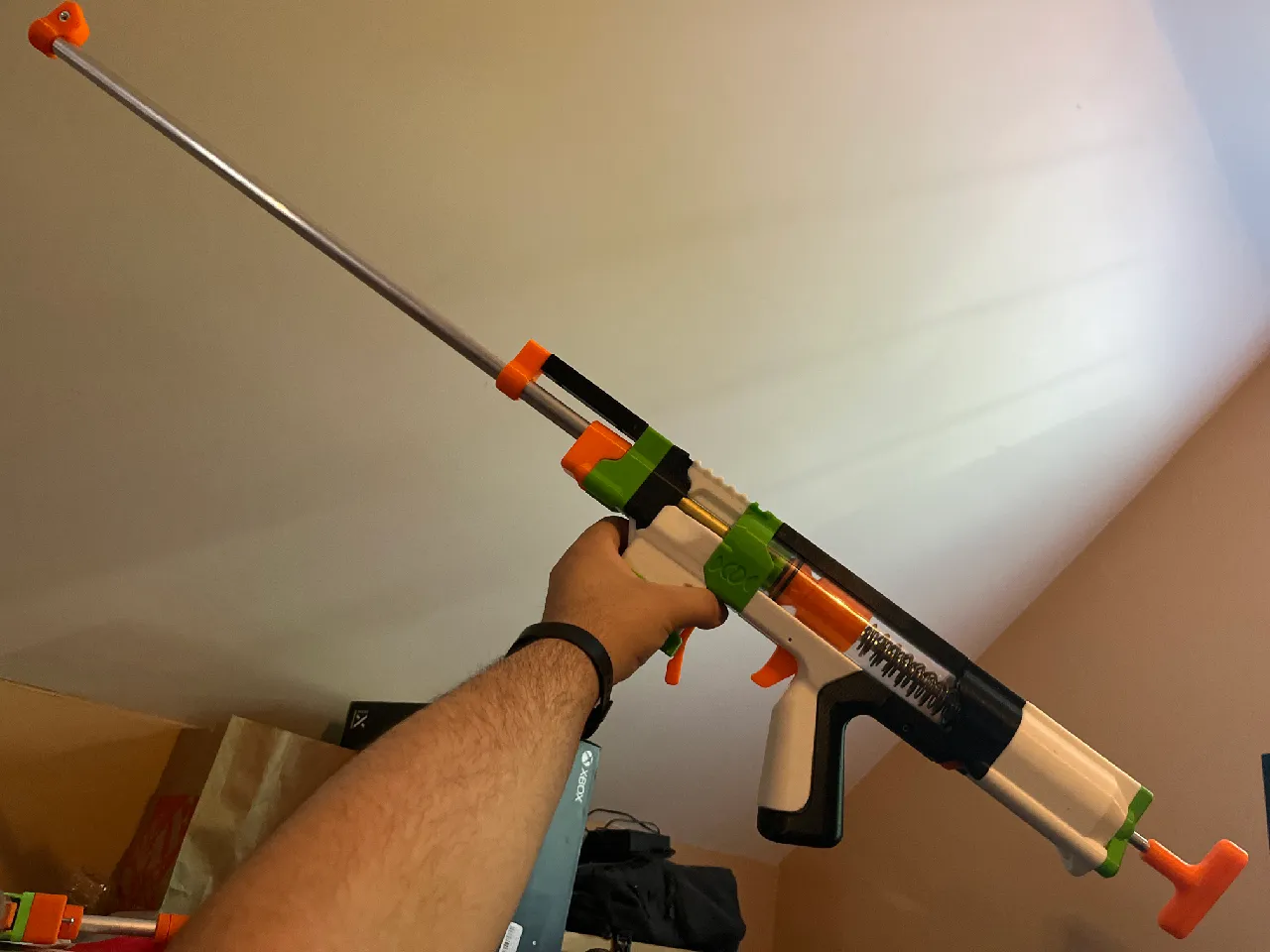 Harpoon (extended prime Skewer) - Nerf Blaster Homemade by Sillybutts ...