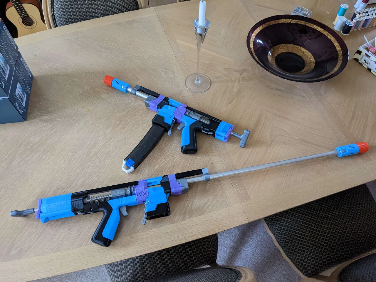 Harpoon (extended prime Skewer) - Nerf Blaster Homemade by Sillybutts ...