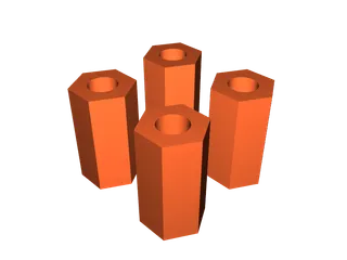 M2.5 x 9mm PCB Stand-offs by Ememell | Download free STL model ...