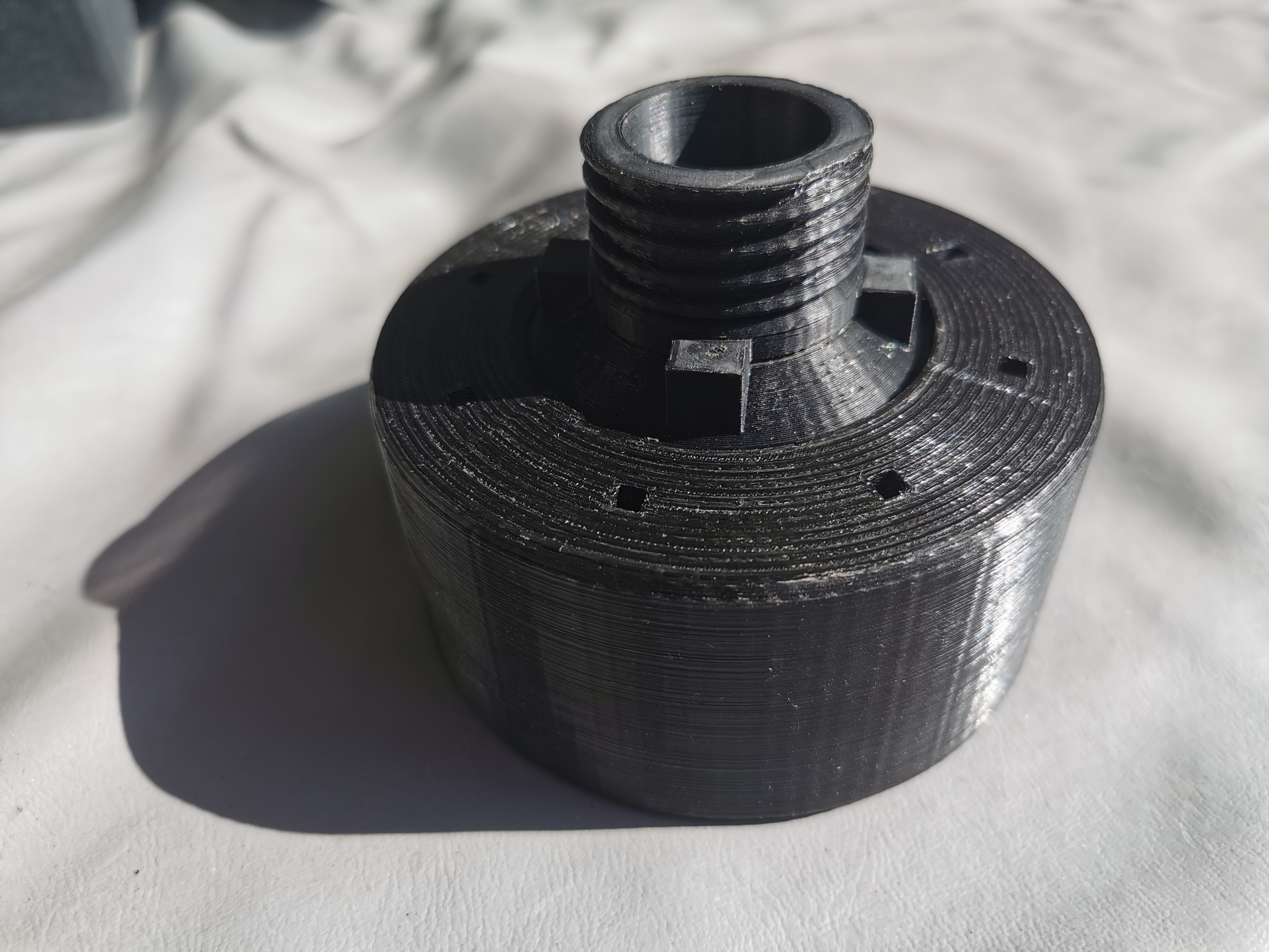 Gas mask pad filter reusable by Plumbum | Download free STL model ...