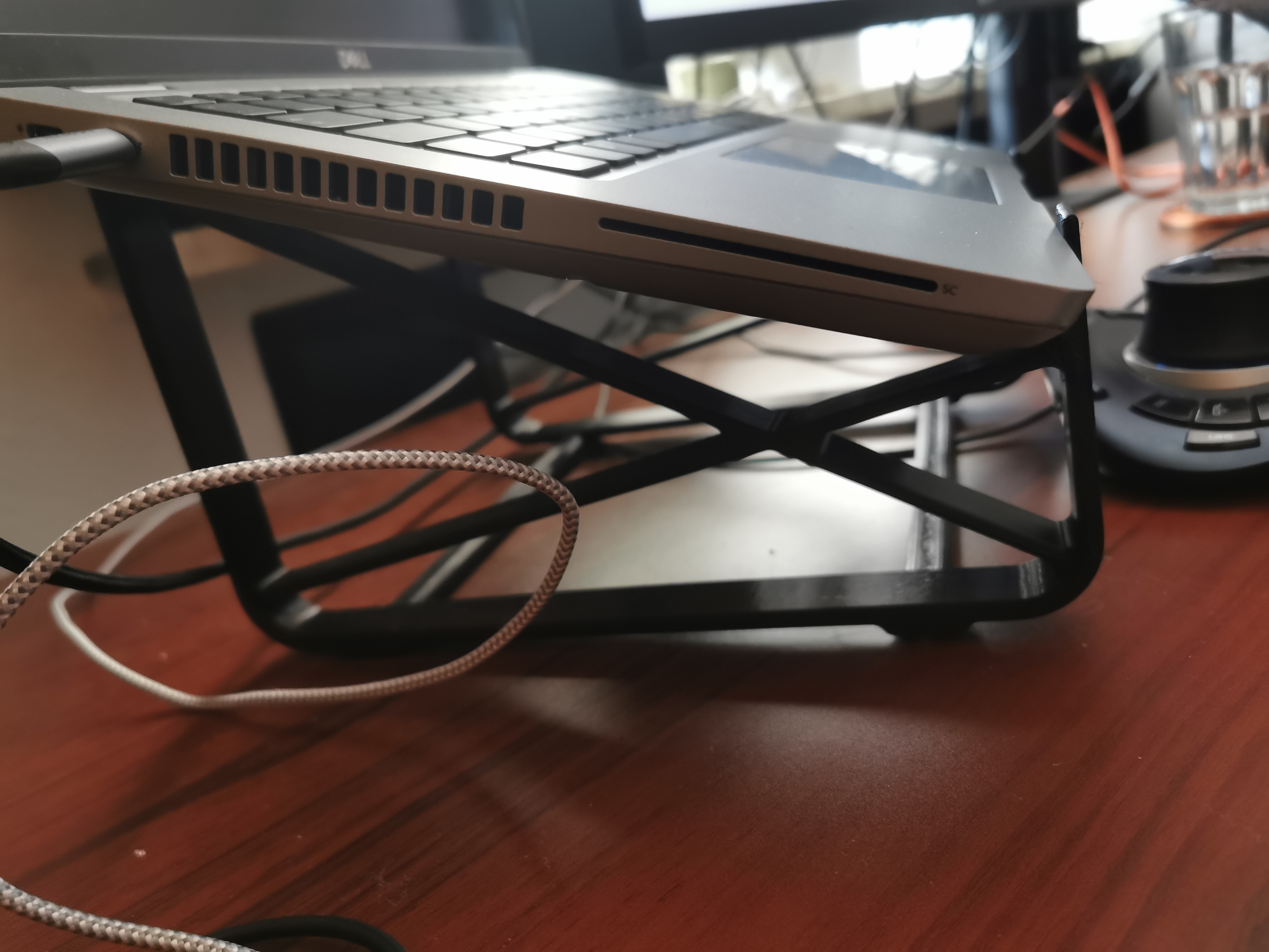 Ergonomic Notebook riser stand office desk by Plumbum | Download free ...