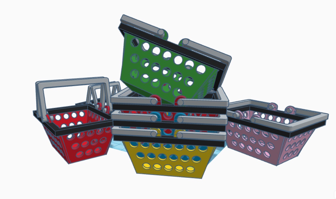 Shopping Basket (fold) Designer Ed van der Heijden. by Ed van der ...