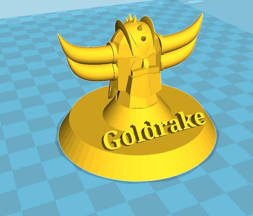 Goldrake modello 3d by Gianni Picazio | Download free STL model ...