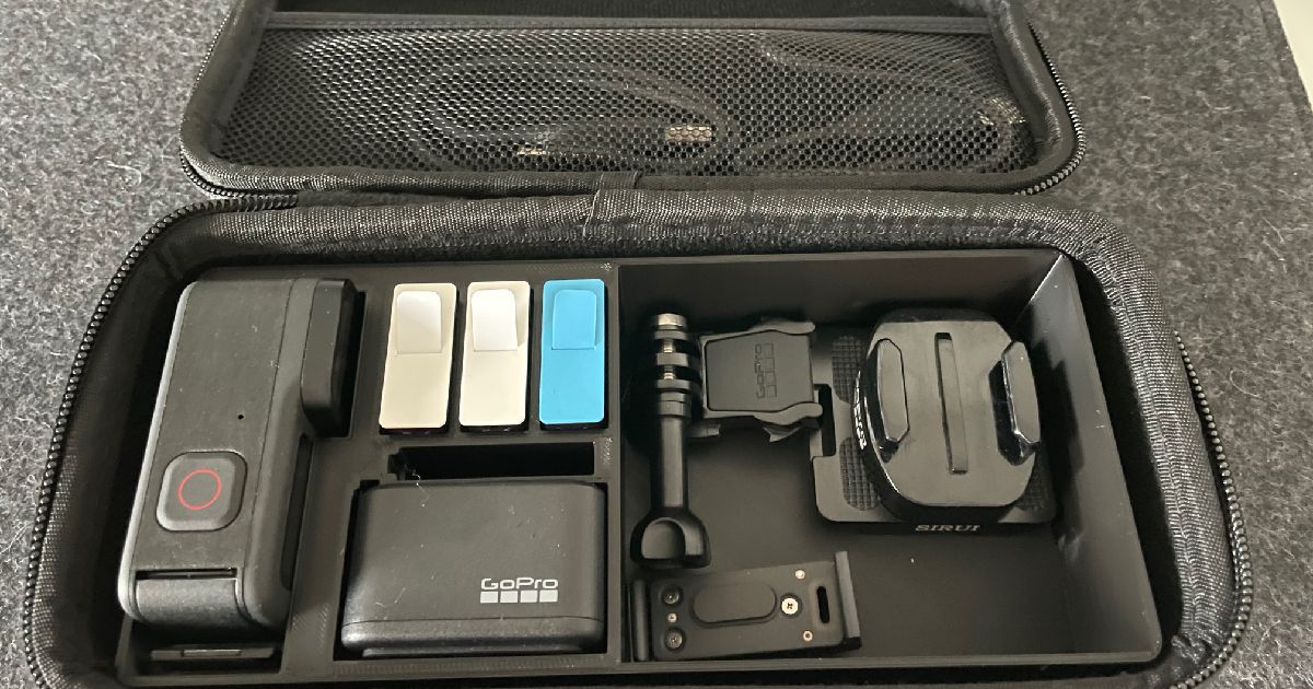 GoPro Hero 9,10,11 Case Inlay by BBTec3D | Download free STL model ...