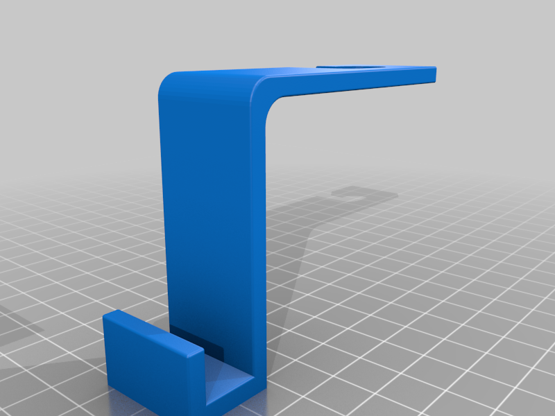 Vehicle headrest hook 1/2" by SplinterGear | Download free STL model ...