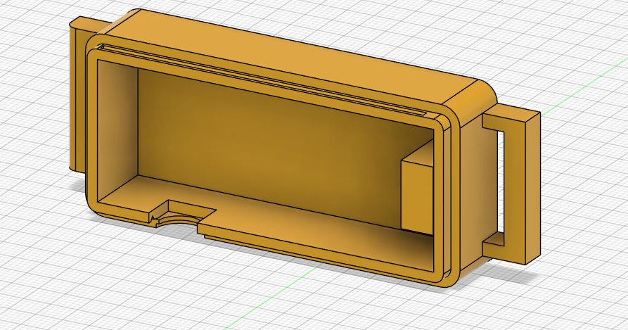 TTGO Lora32 T3 Slimline Case (Thicker+Straps) by vph97 | Download free ...