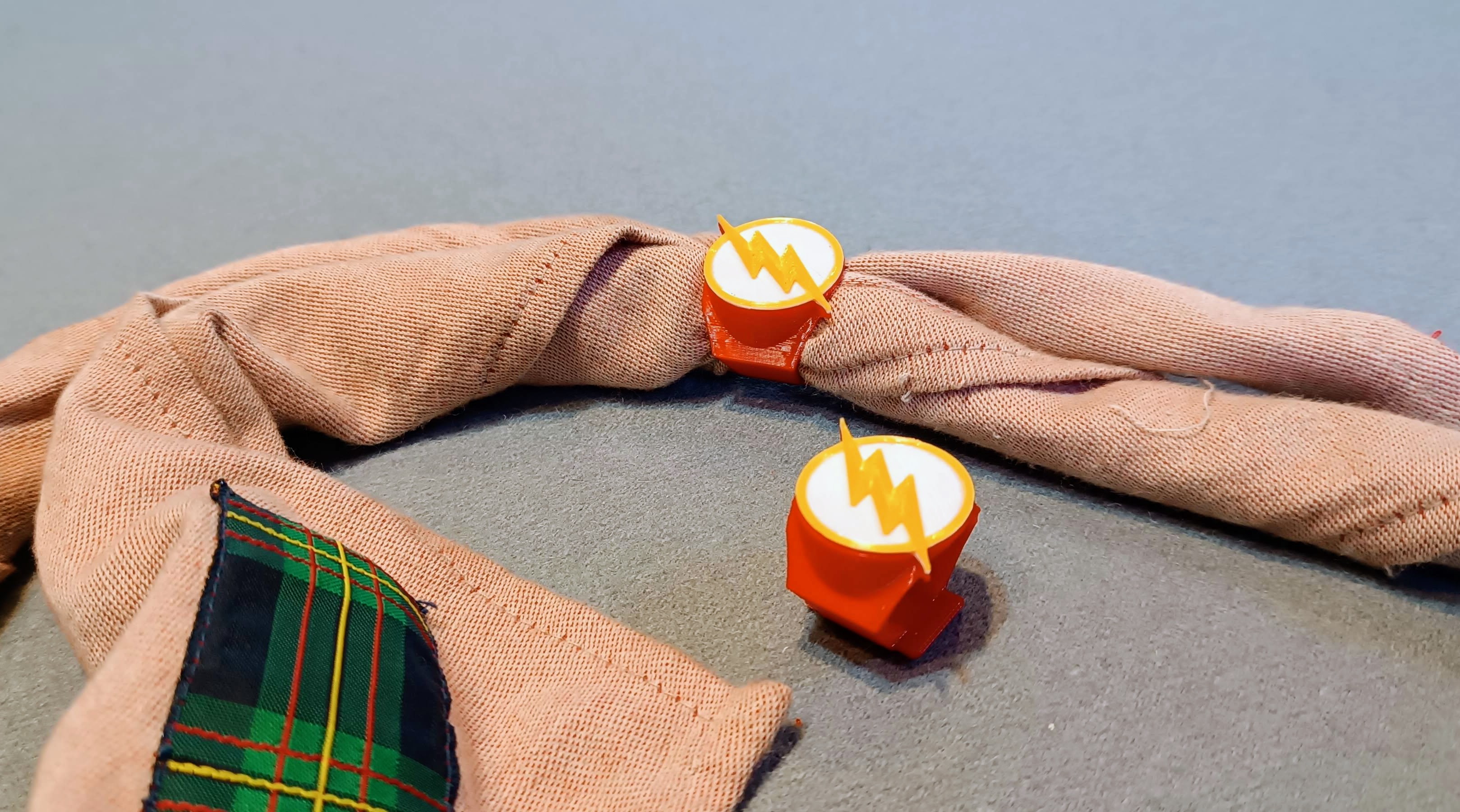 Scout Neckerchief-Woggle with Flash Logo by Baloo 3D | Download free ...
