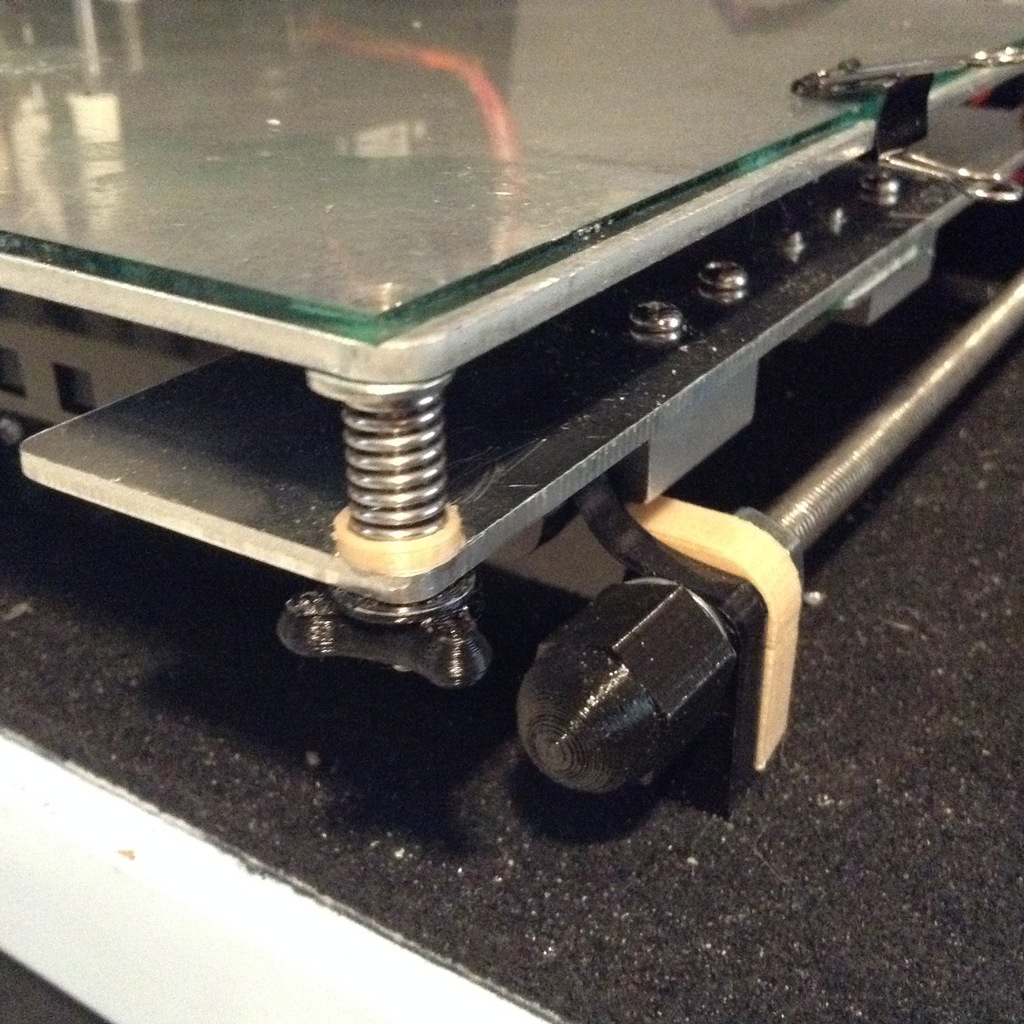 Anet A8 front bed leveling knobs by Peter Farell | Download free STL model | Printables.com