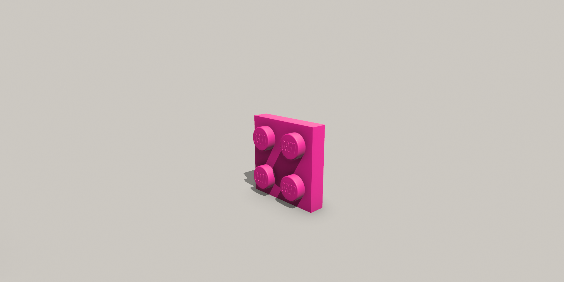 LEGO - Compatible Plate 2x2 by smoura | Download free STL model ...