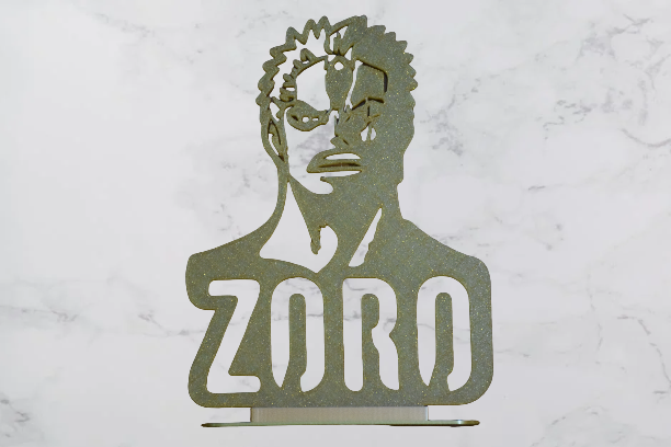 ONE PIECE ZORO 2D by V3Dprint | Download free STL model | Printables.com