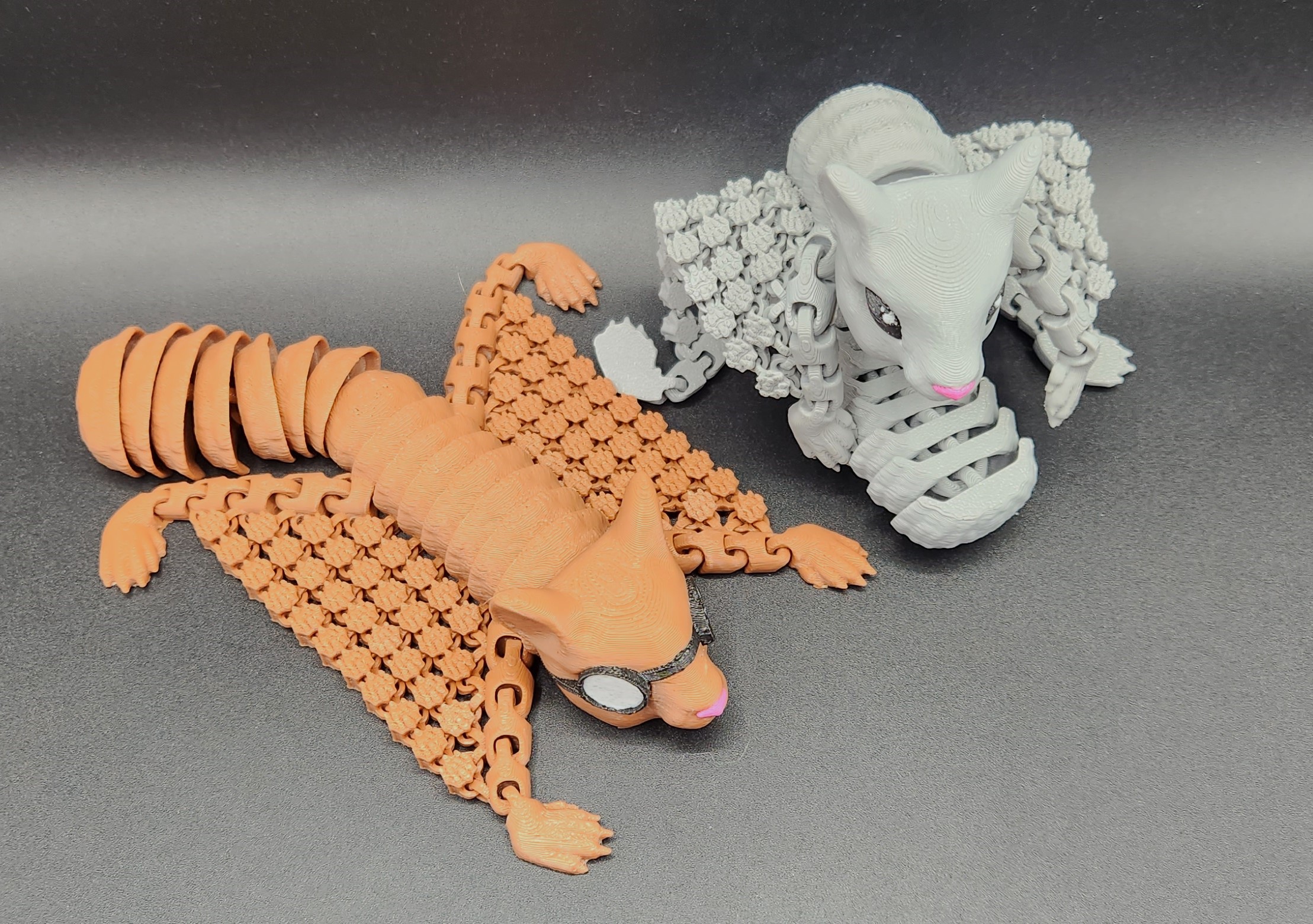 Cute Flexi Flying Squirrels by FilliFuu | Printables Store