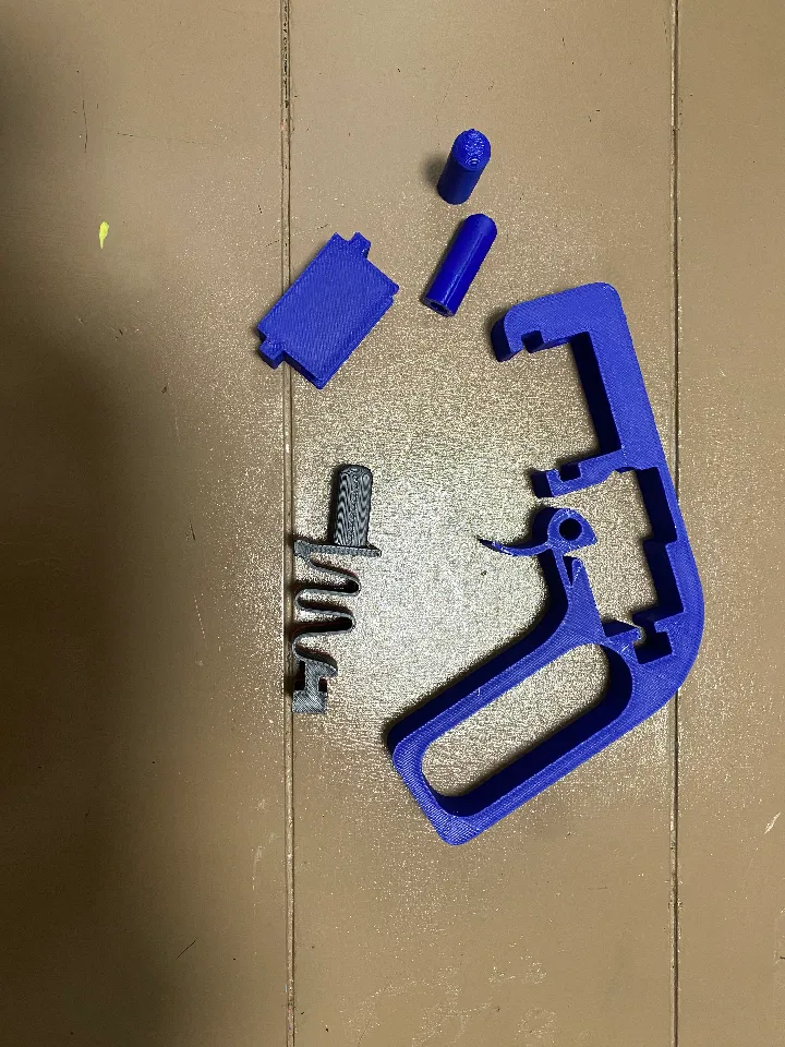 The Newest Mini Toy Gun by KeN3D | Download free STL model | Printables.com