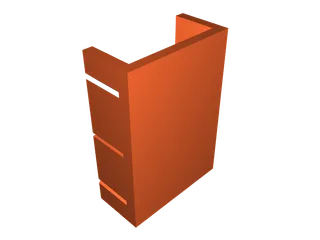 Miter Box (45° and 90° angles) - carpenter's tool by kuldar | Download ...