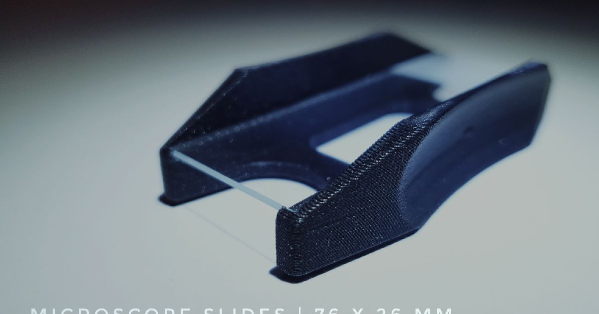 LAB GRAB | microscope slides por VINC3D | Descargar modelo STL gratuito ...