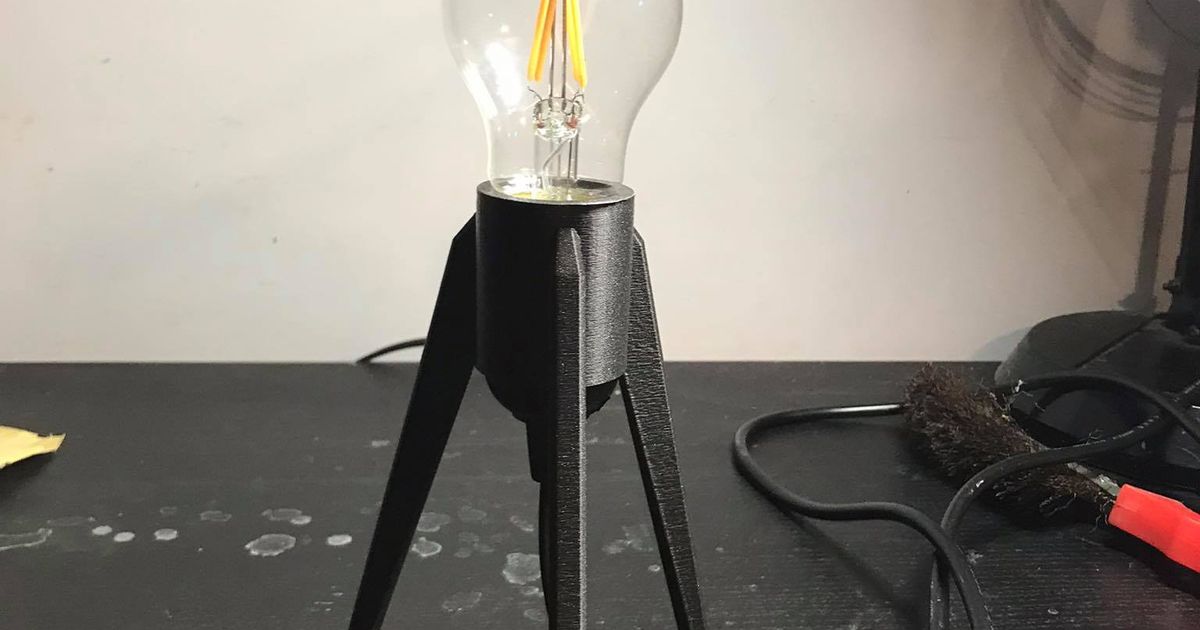 Light bulb legs by Katona Dávid | Download free STL model | Printables.com
