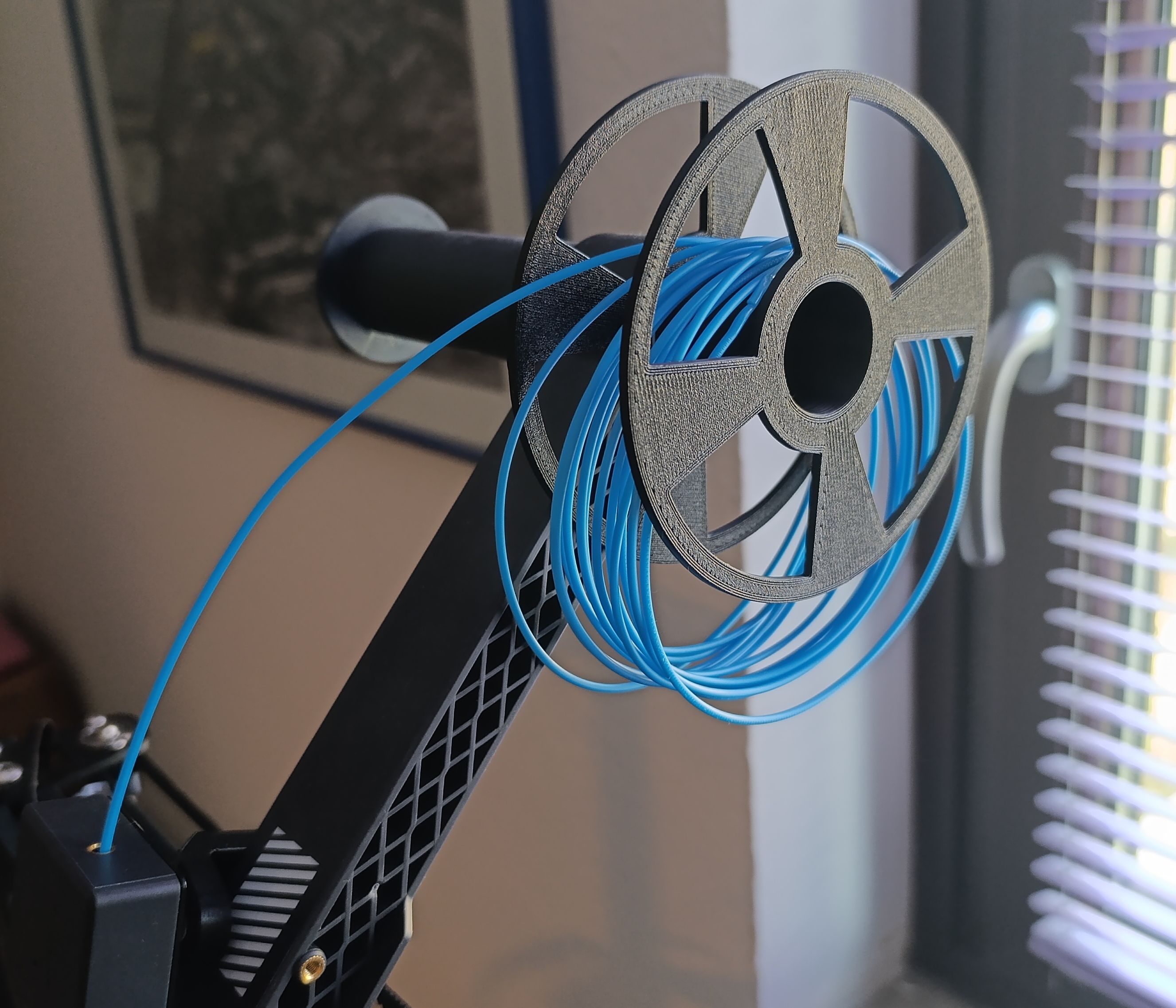 Elegoo Neptune 3/4 filament coil holder by Tomcat54 | Download free STL ...