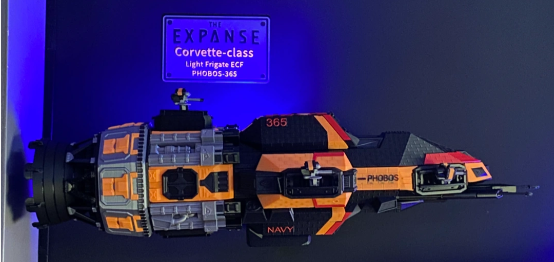 Display Corvette Class PHOBOS-365 from the Expanse por Dream ...