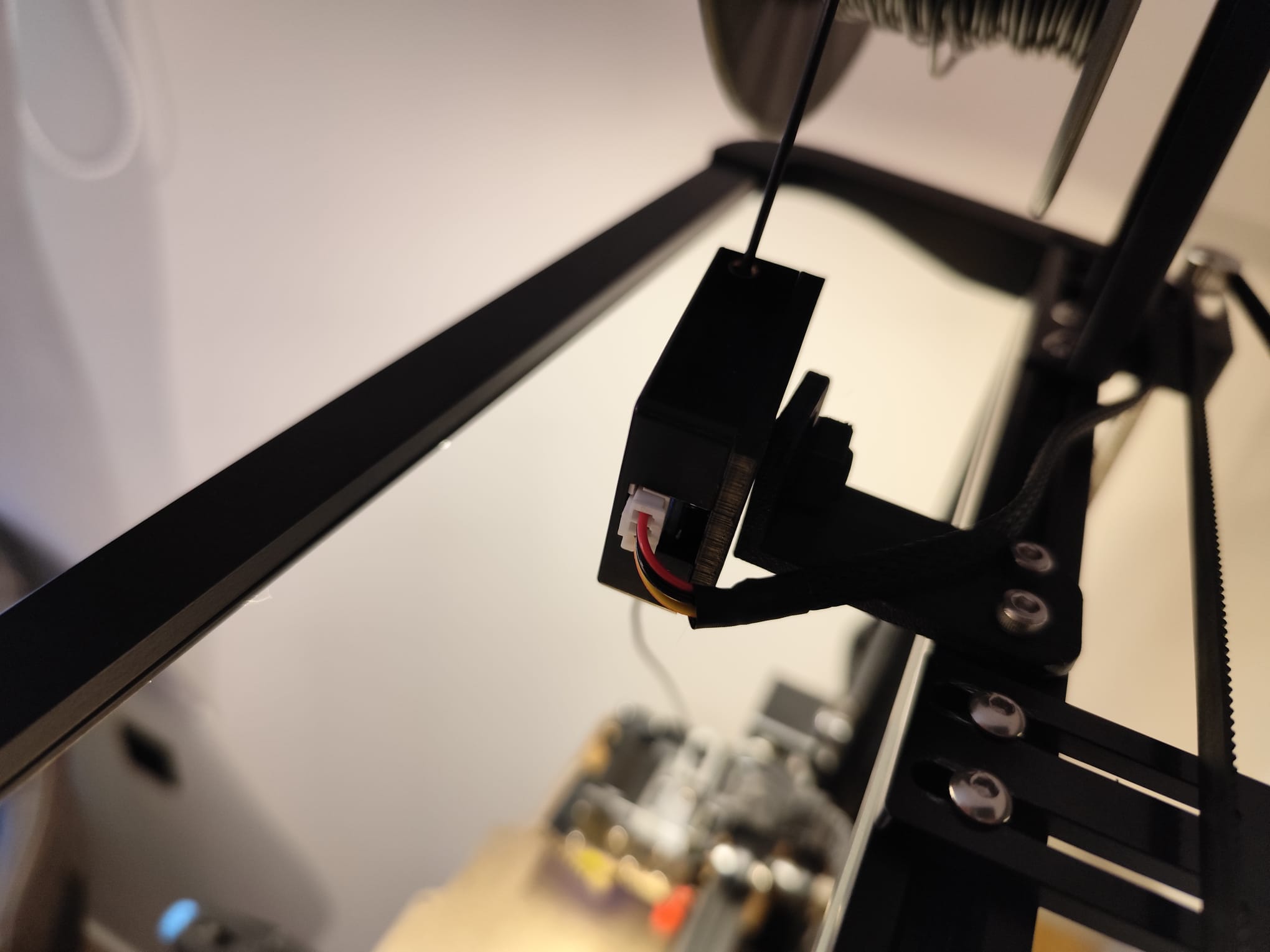 Filament Sensor Support Ender by Odin | Download free STL model ...