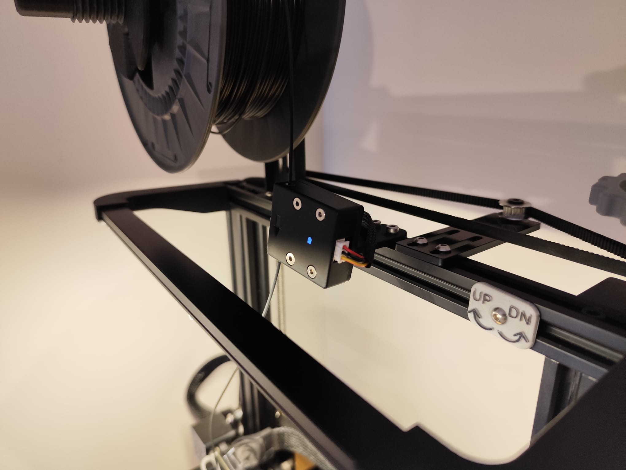 Filament Sensor Support Ender by Odin | Download free STL model ...