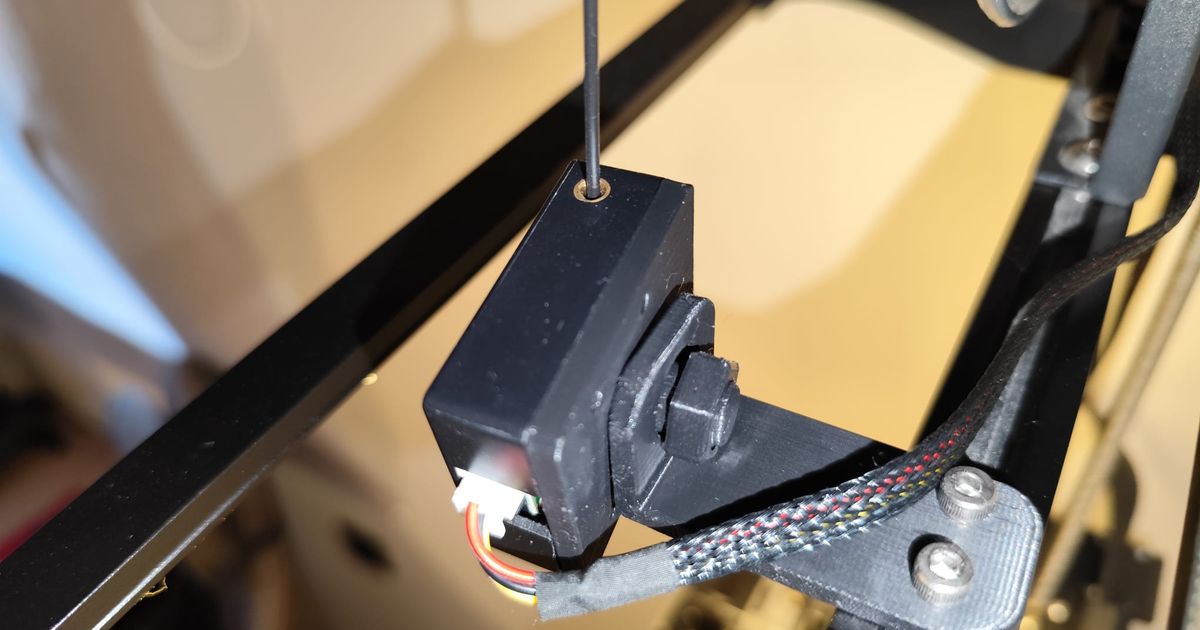 Filament Sensor Support Ender by Odin | Download free STL model | Printables.com
