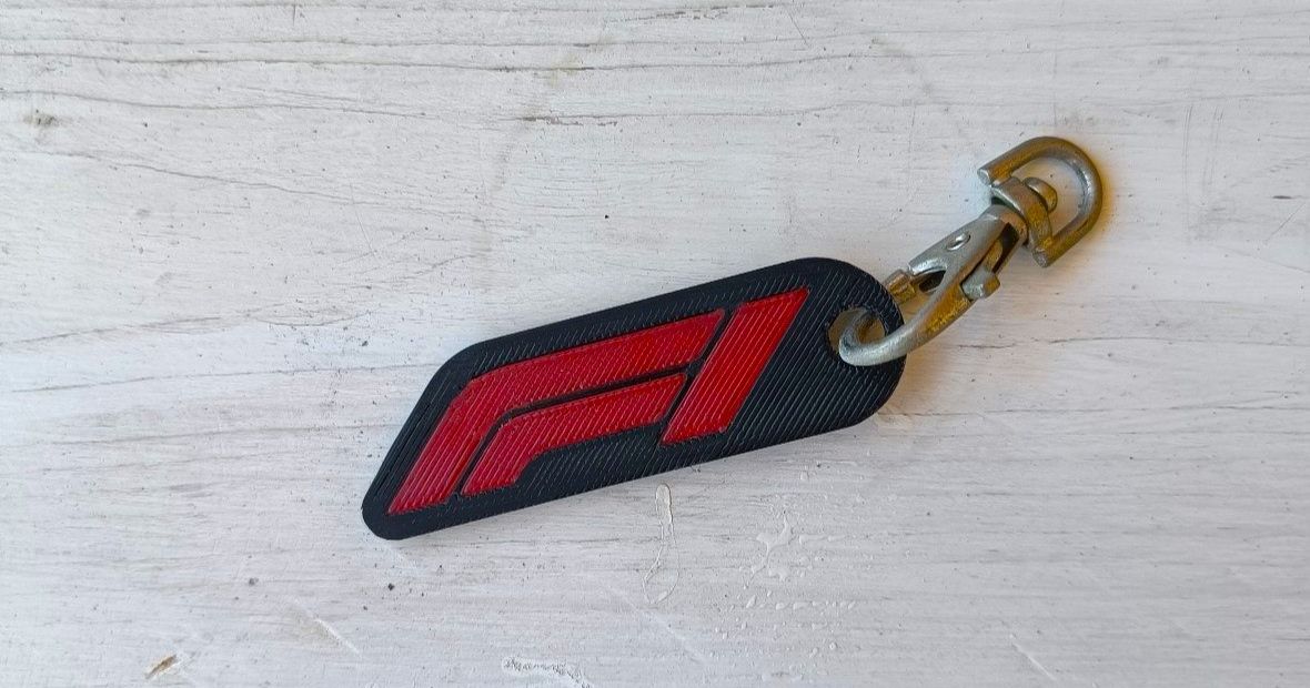 Formula 1 keychain - MULTICOLOR by telepath | Download free STL model ...