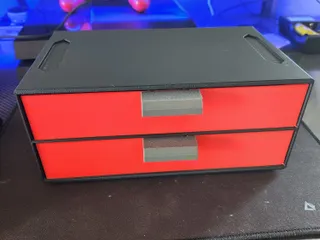 Gridfinity Modular Drawer case x2 by Jocelyn Trudel | Download free STL ...