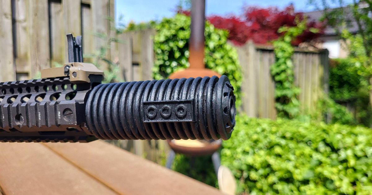 Airsoft silencer by Wouter van der leeuw | Download free STL model ...