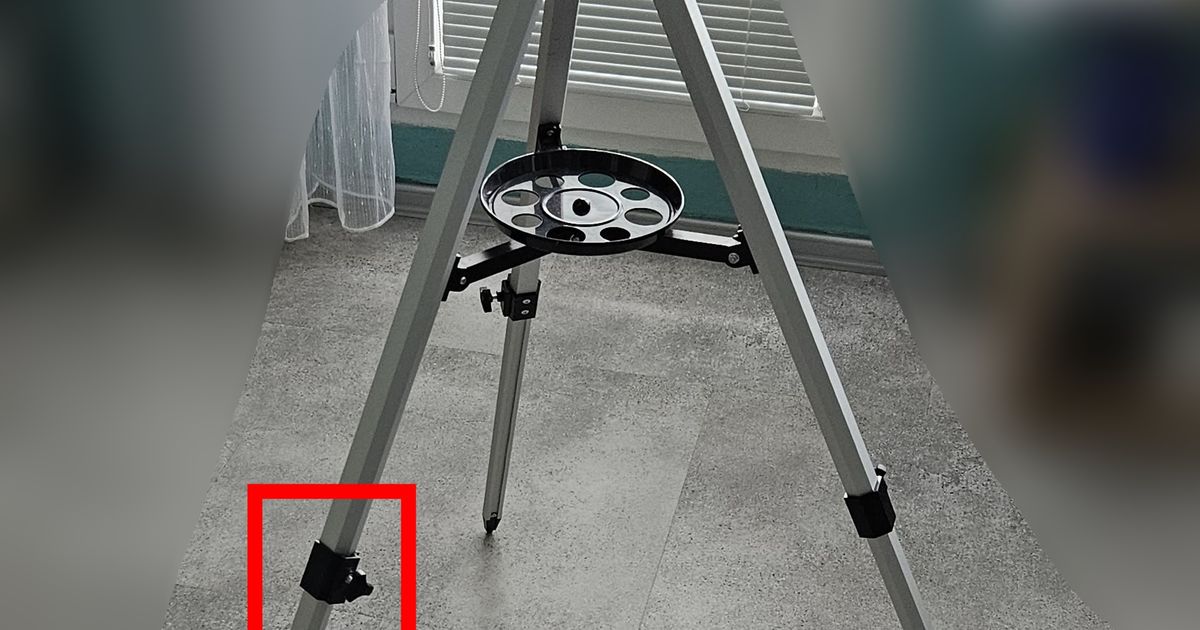Tripod leg clamp by Kitcz | Download free STL model | Printables.com