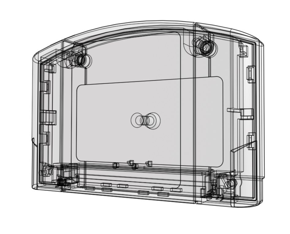 N64 Cartridge Shell Redux by jmsaltzman | Download free STL model ...