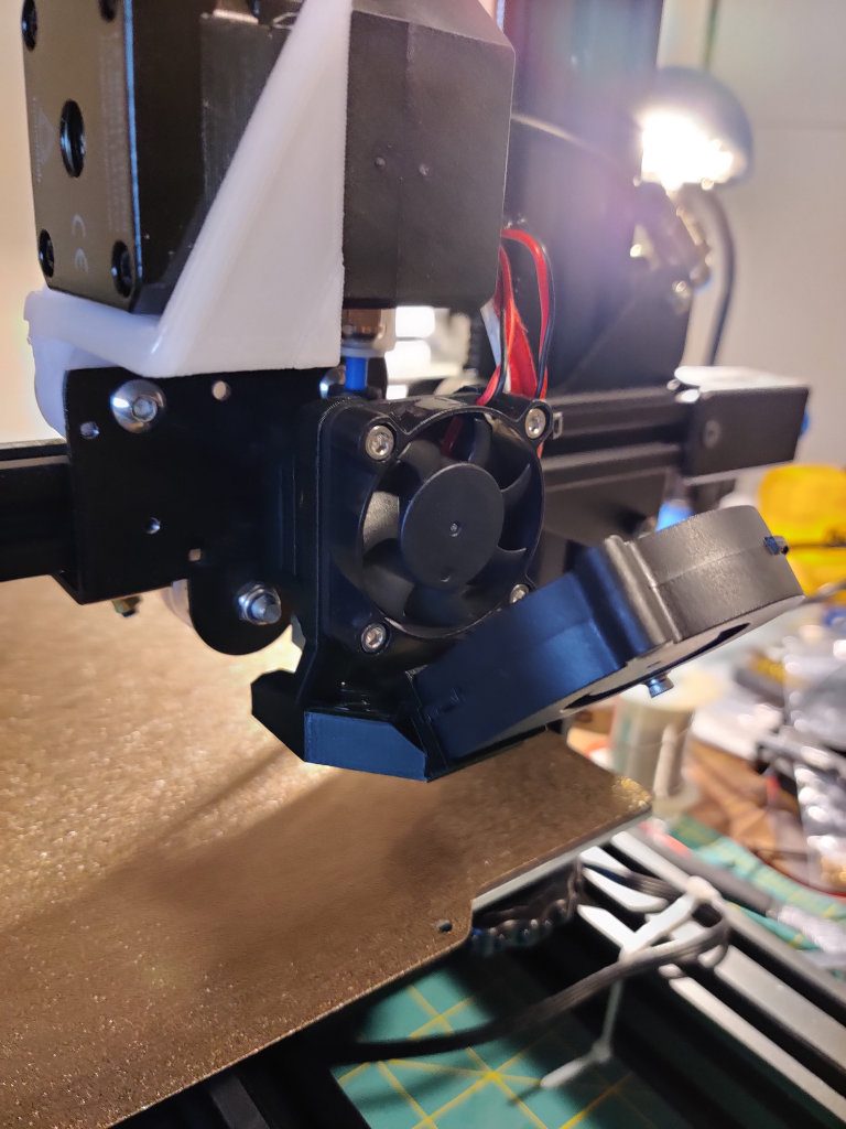Mashup Cooler - Lightweight 5015 Fan Duct for Ender 3's and Aquila's by ...
