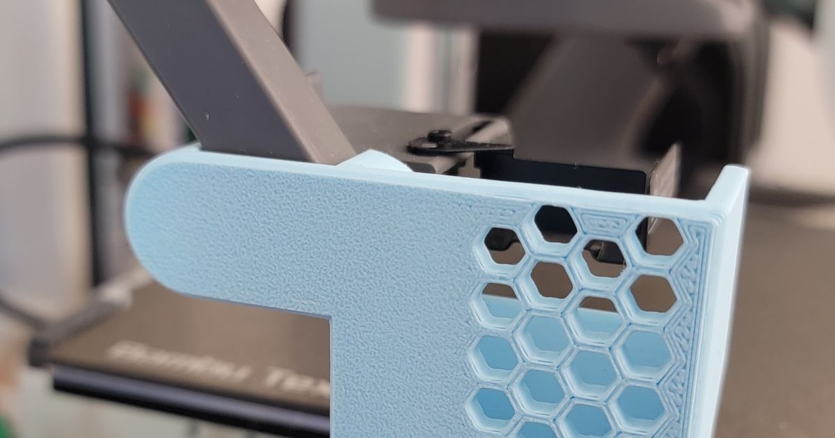 A1 Mini Hex Chute Blocker by Thomas Luo | Download free STL model ...