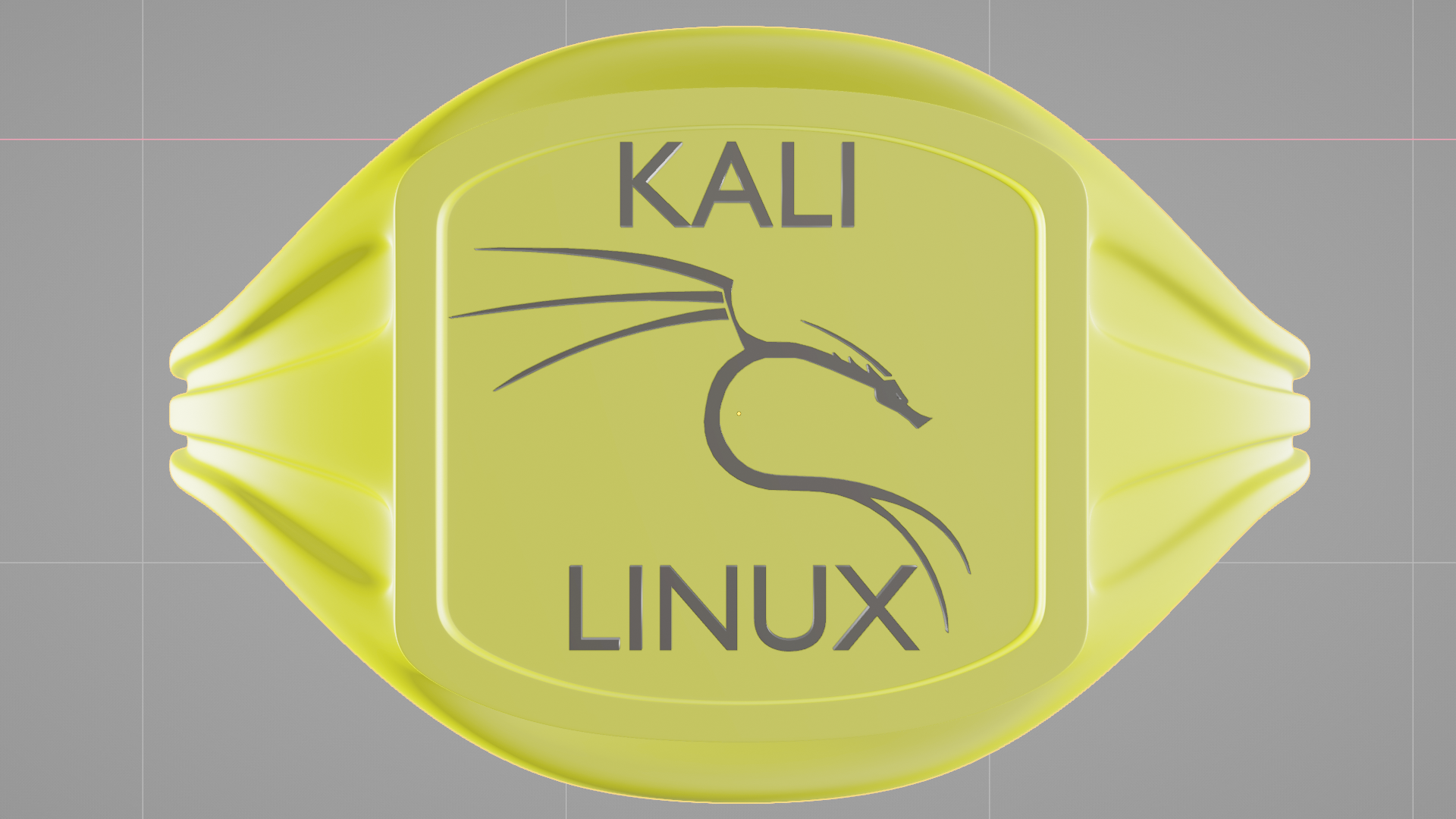 Kali Linux Women's Signet Ring by RaistlinJ | Download free STL model ...