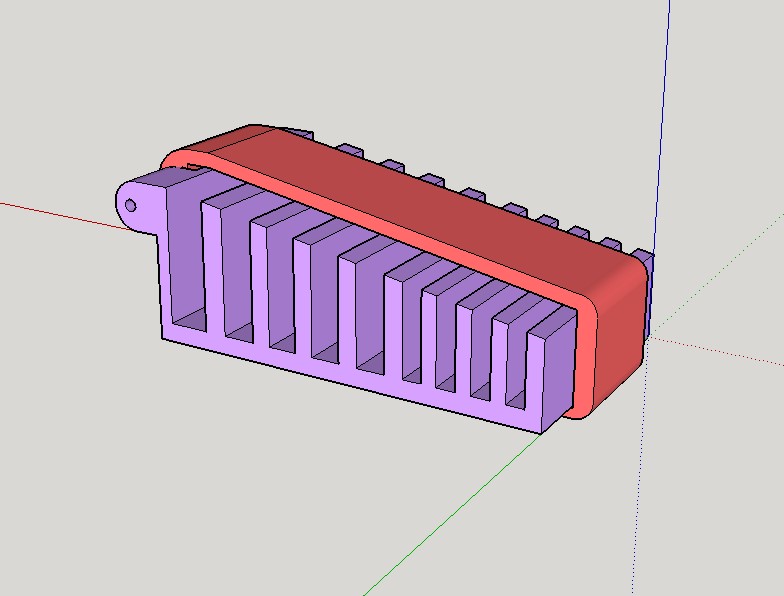 Holder organizer for fixed wrenches by Sica | Download free STL model ...