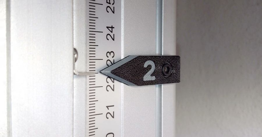 Sliding aiming mark for fiber laser by DeeDee | Download free STL model ...