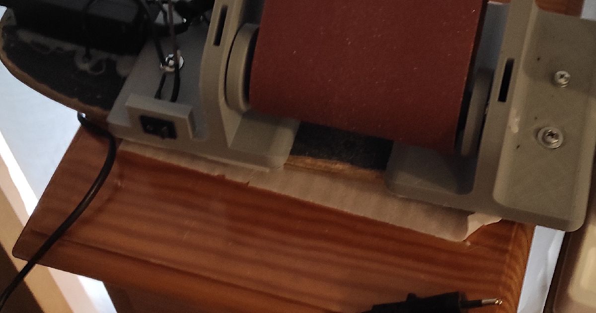 Belt sander by Pegoku | Download free STL model | Printables.com