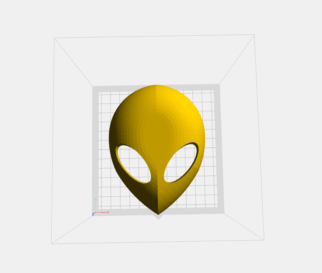 Alien Mask for Wall Mounting by Torokin | Download free STL model ...