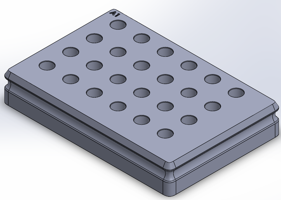 24 Tube Azenta Rack by Jeffrey Lee | Download free STL model ...