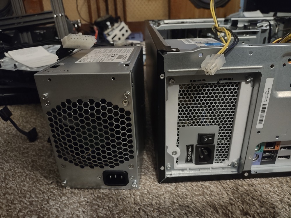 HP proprietary to ATX PSU adaptor bracket by Belackarlc | Download free ...