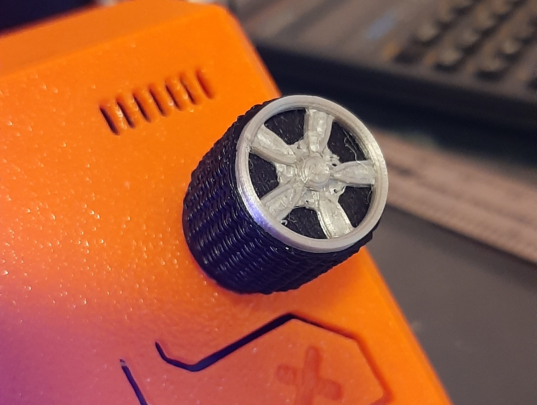 Wheel knurled potentiometer knob, 6mm ID, printer knob by PanzerDesign ...