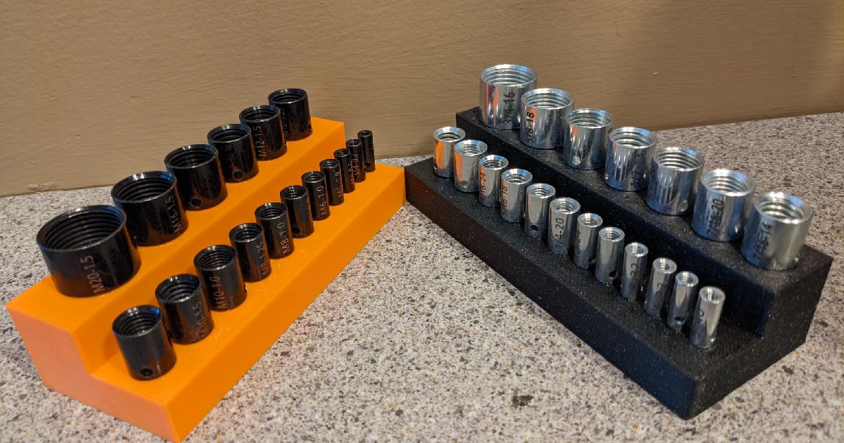 36 Piece Thread Checker Stands by Cruiseboost | Download free STL model ...