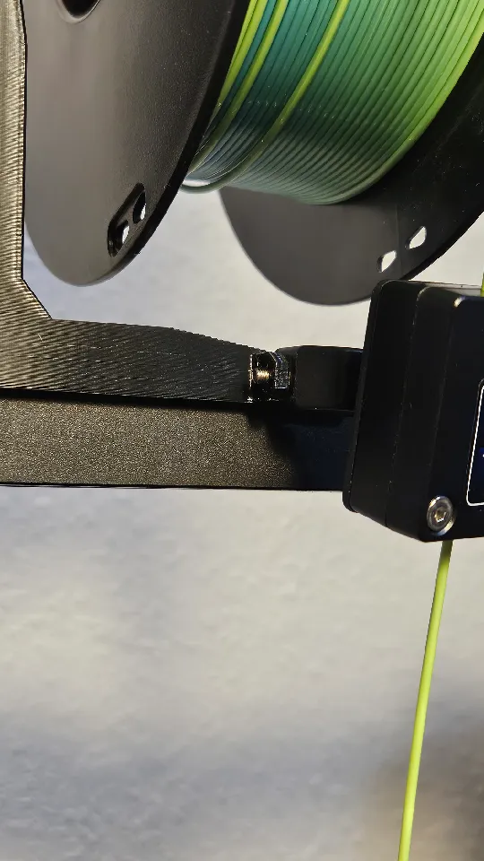 Ender V3 KE Spool holder 90° w/ Runout Sensor Mount by BadDad1776 ...