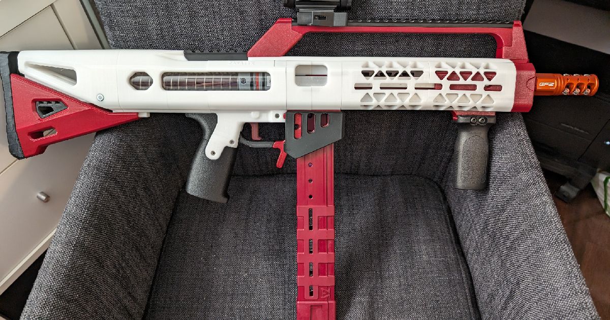 Alchemist raised rail remix by ZAX | Download free STL model ...