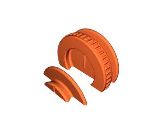 Lock Connect Knob by Jack | Download free STL model | Printables.com