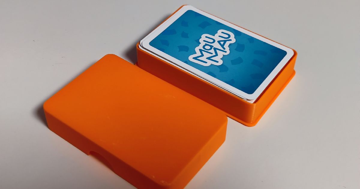 MauMau playing cards case by User87 | Download free STL model ...