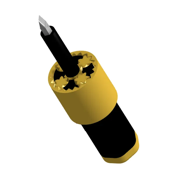 Speed-Driver - Geared Screwdriver by Eric Woo-Shem | Download free STL ...