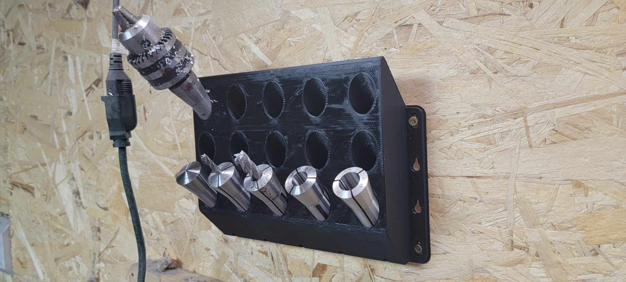 R8 Collet Holder, Milling Machine by BHE_Crafts | Download free STL ...