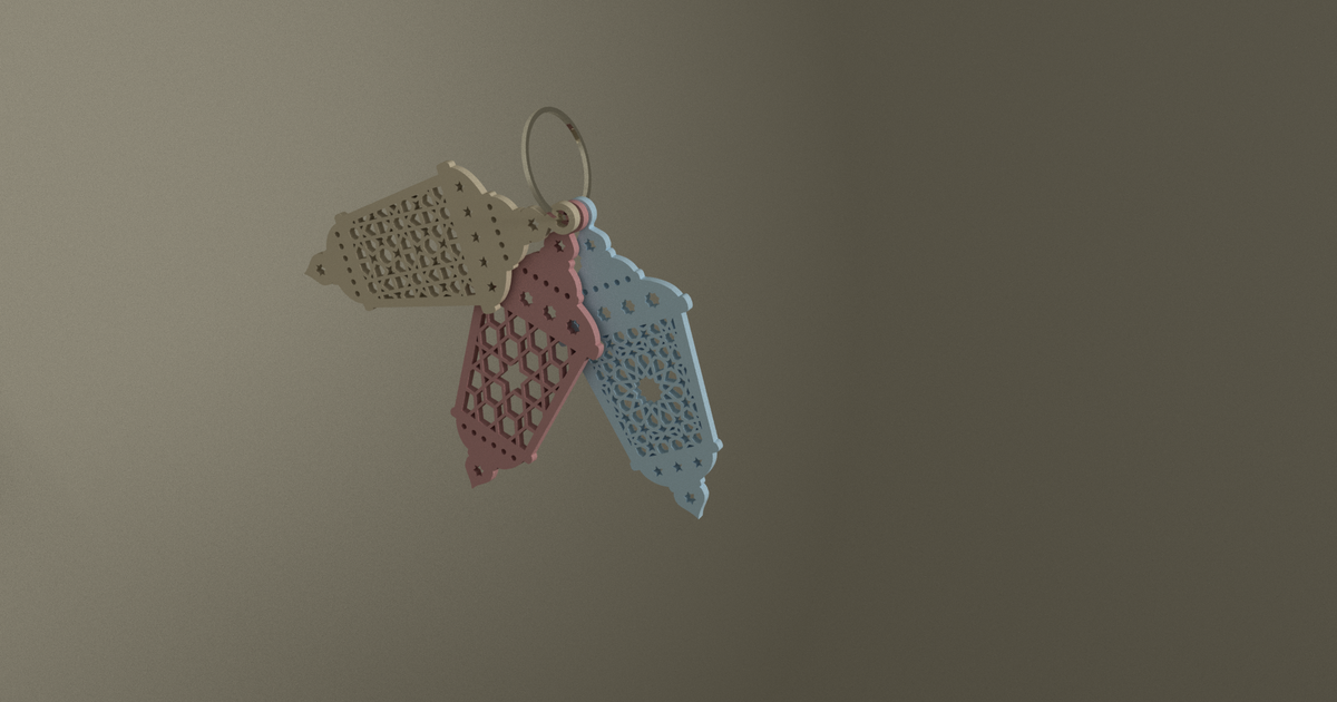 Fanous-inspired Keychain Collection | Set-of-3 by Yassine | Download ...