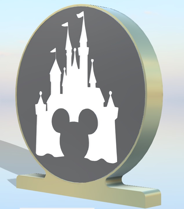 Light box Disney Mickey by AS3D | Download free STL model | Printables.com